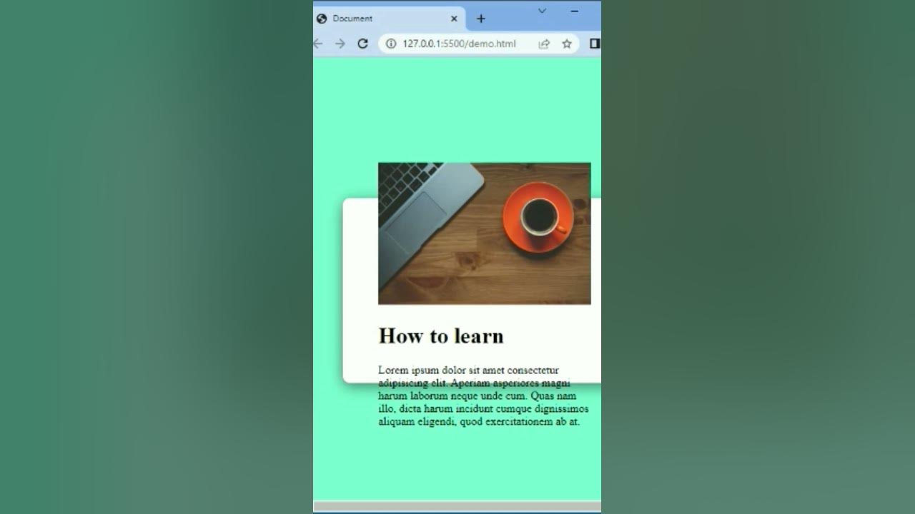 How To Create Awesome Image Card Hover Effect Css Animation Html And Css Important Tricks