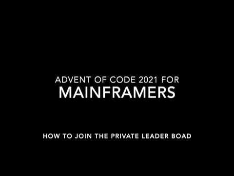 Advent of Code 2021 Leaderboard Instructions - YouTube