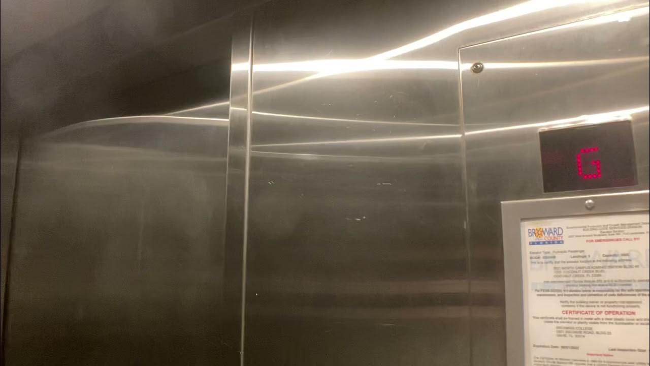 Mowrey Hydraulic Elevator At The Broward College-North Campus In ...