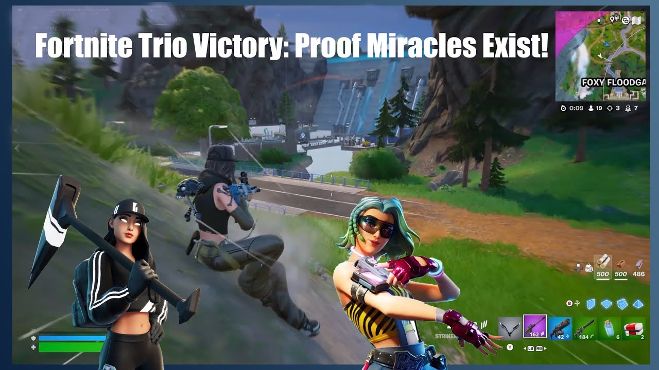 Fortnite Trio Victory: Proof Miracles Exist! - YouTube