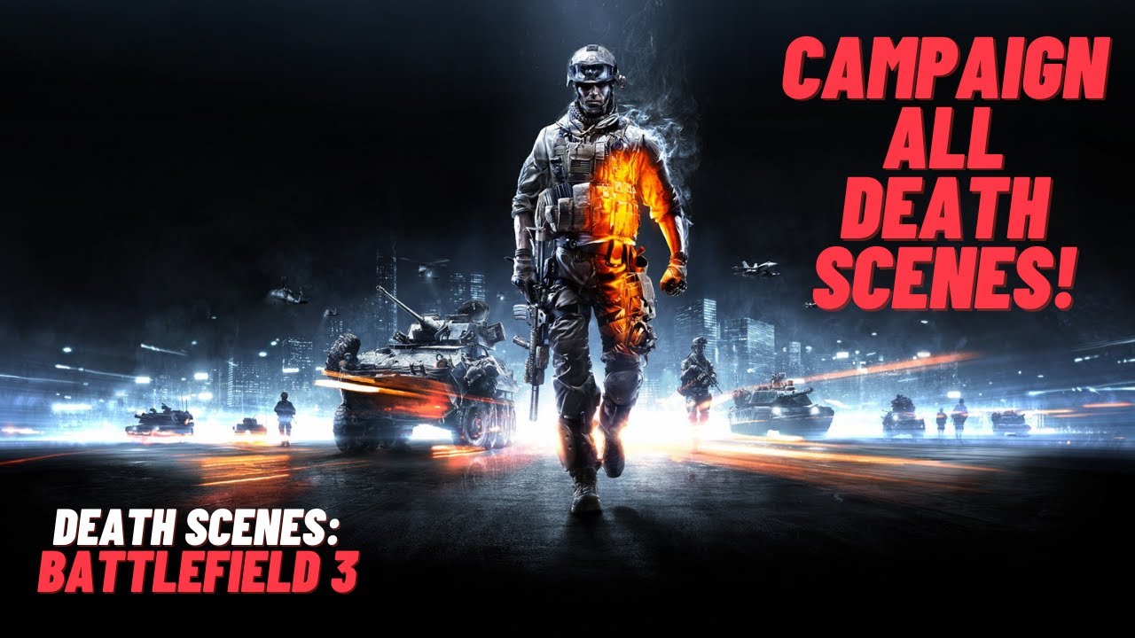 Battlefield 3 | All Character Deaths - YouTube
