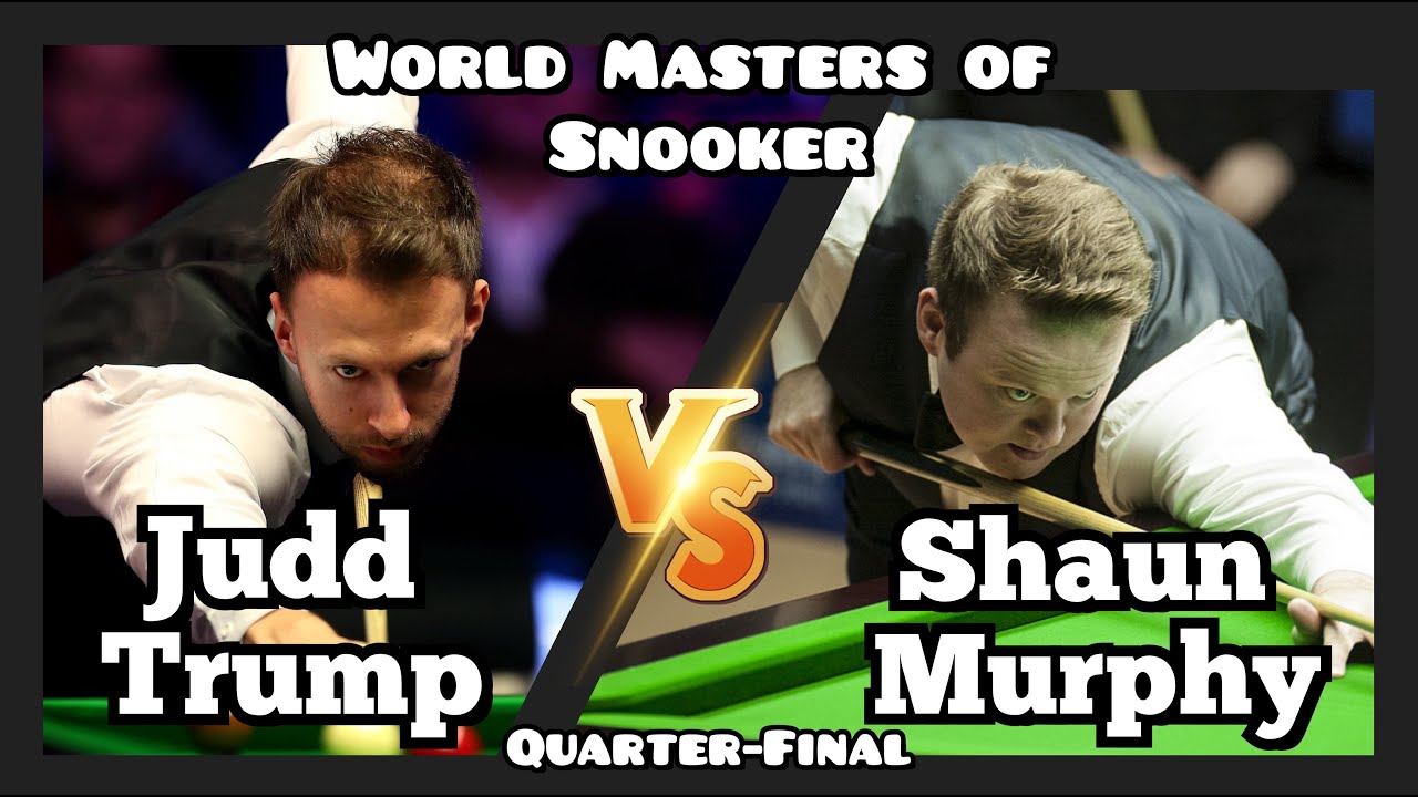 Judd Trump vs Shaun Murphy - World Masters of Snooker 2024 - Quarter ...