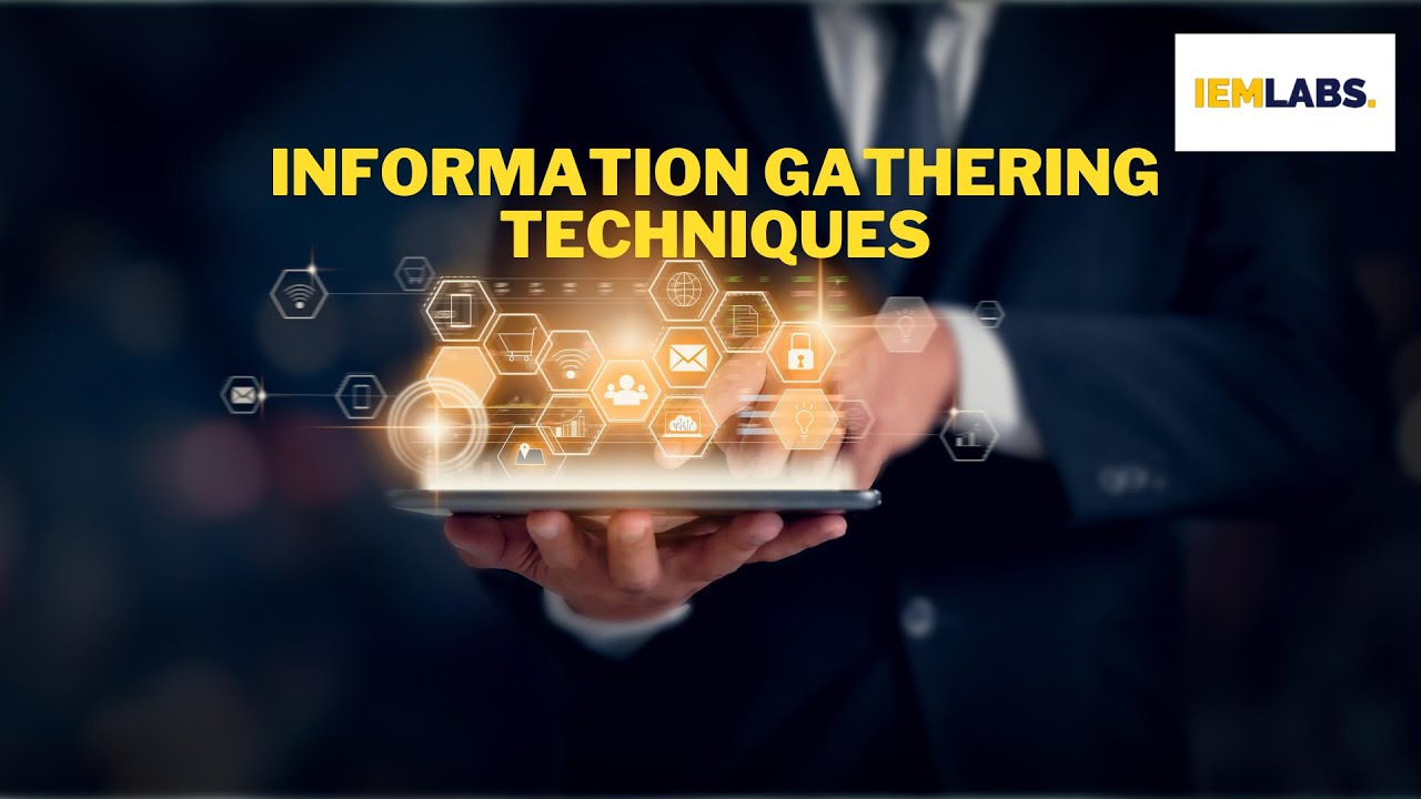 Information Gathering Techniques Tutorial Iemlabs Youtube
