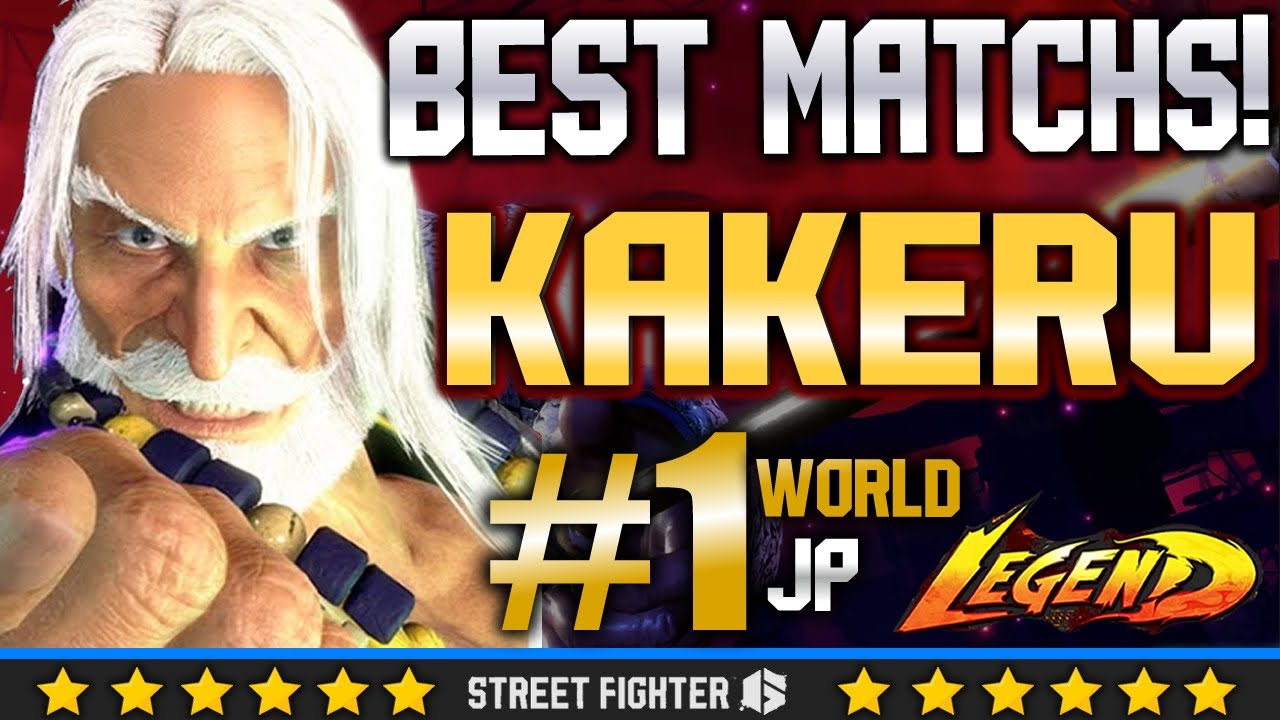 (SF6 JP Kakeru Compilation) Best Moments High Level - YouTube