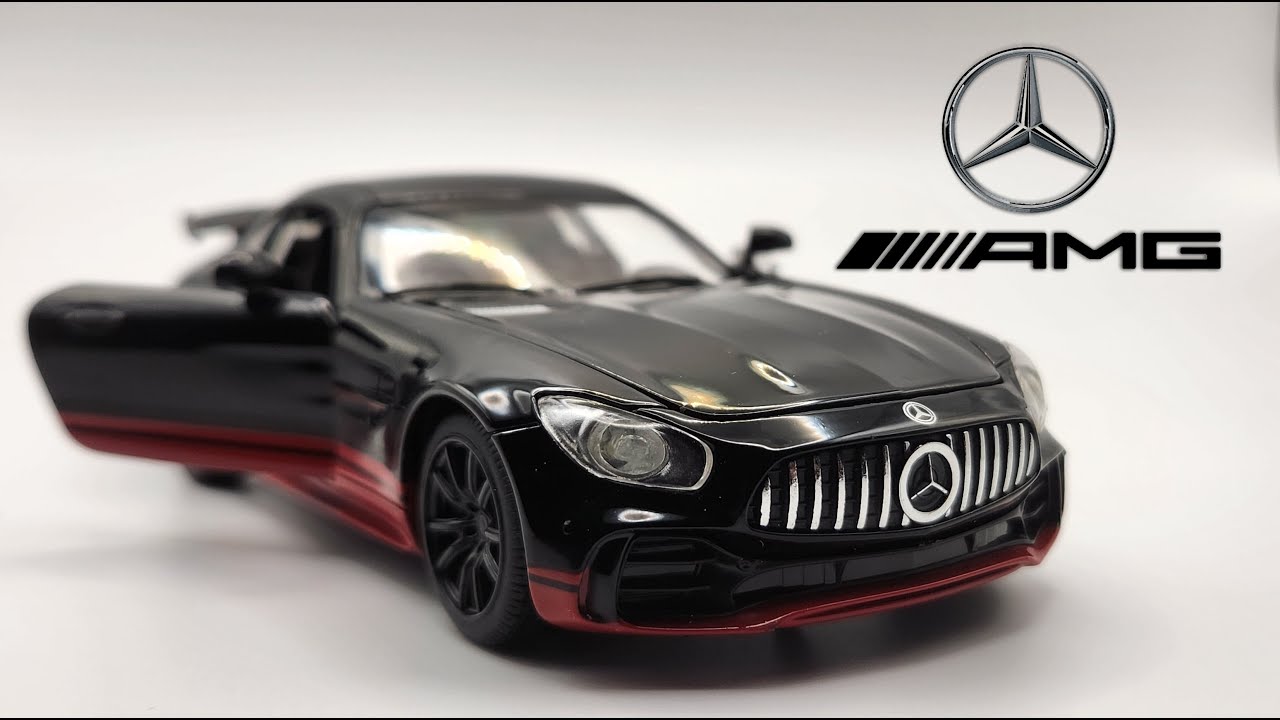 MERCEDES BENZ AMG GTR DIE CAST METAL SCALE MODEL - YouTube