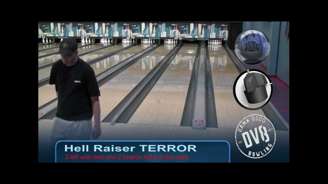 DV8 Bowling - HellRaiser TERROR Bowling Ball Demo By ...
