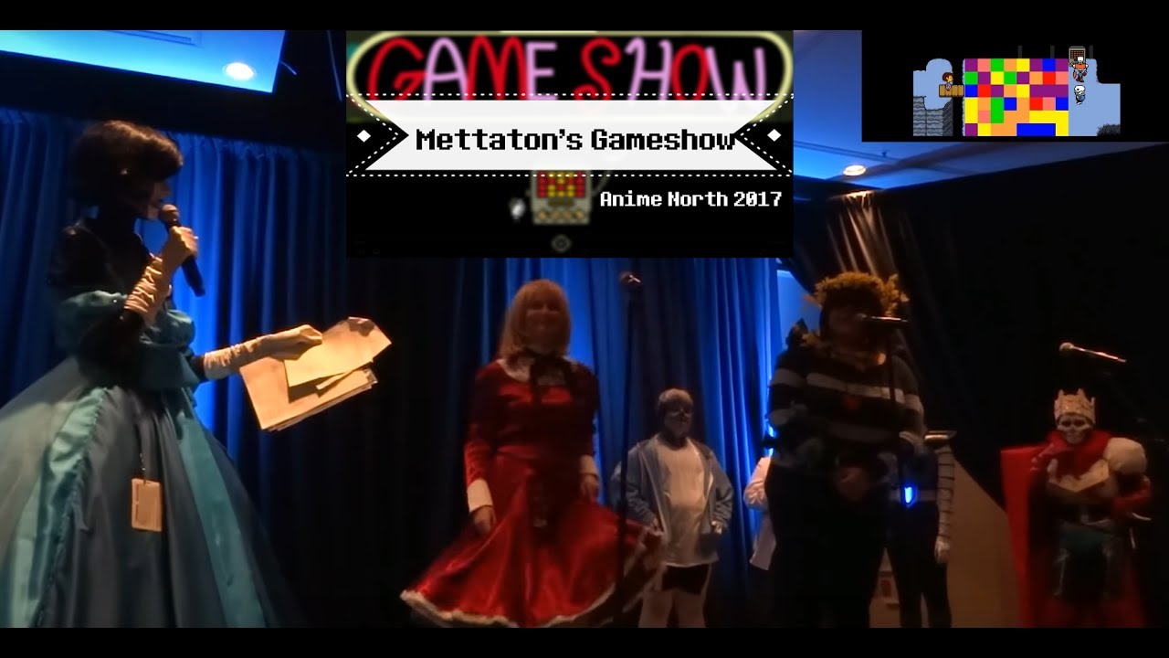Undertale Panel Gameshow - Mettaton's Gameshow [Anime North 2017] - YouTube