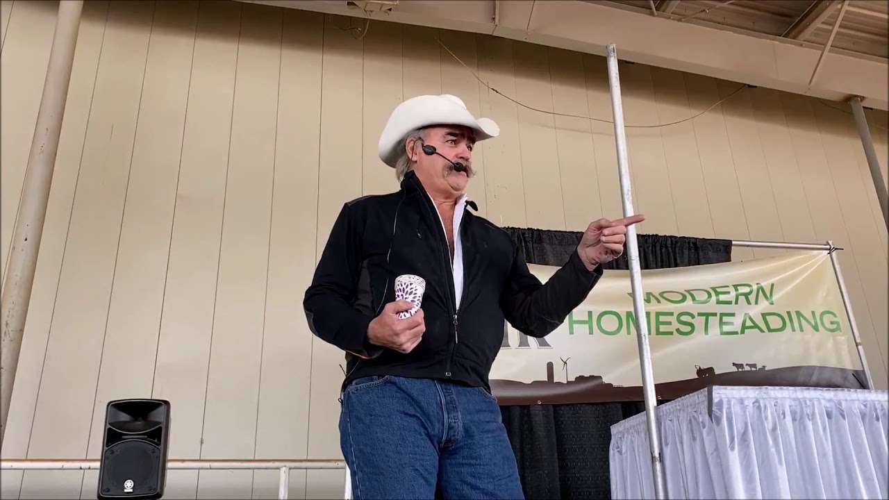 Marty Raney Mother Earth News Fair at Belton TX 2020 - YouTube