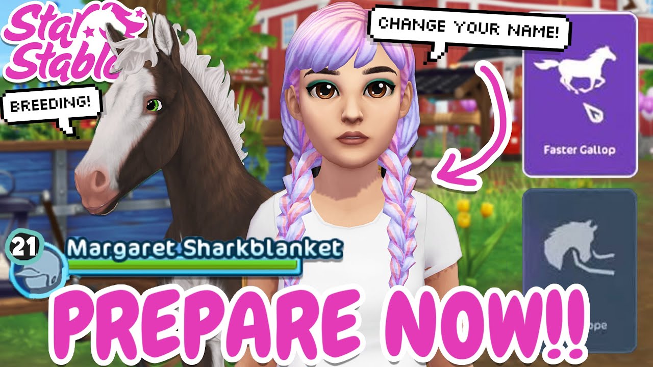 5+ THINGS TO PREPARE FOR! (HORSE PROGRESSION, BREEDING, NEW PLAYER ...