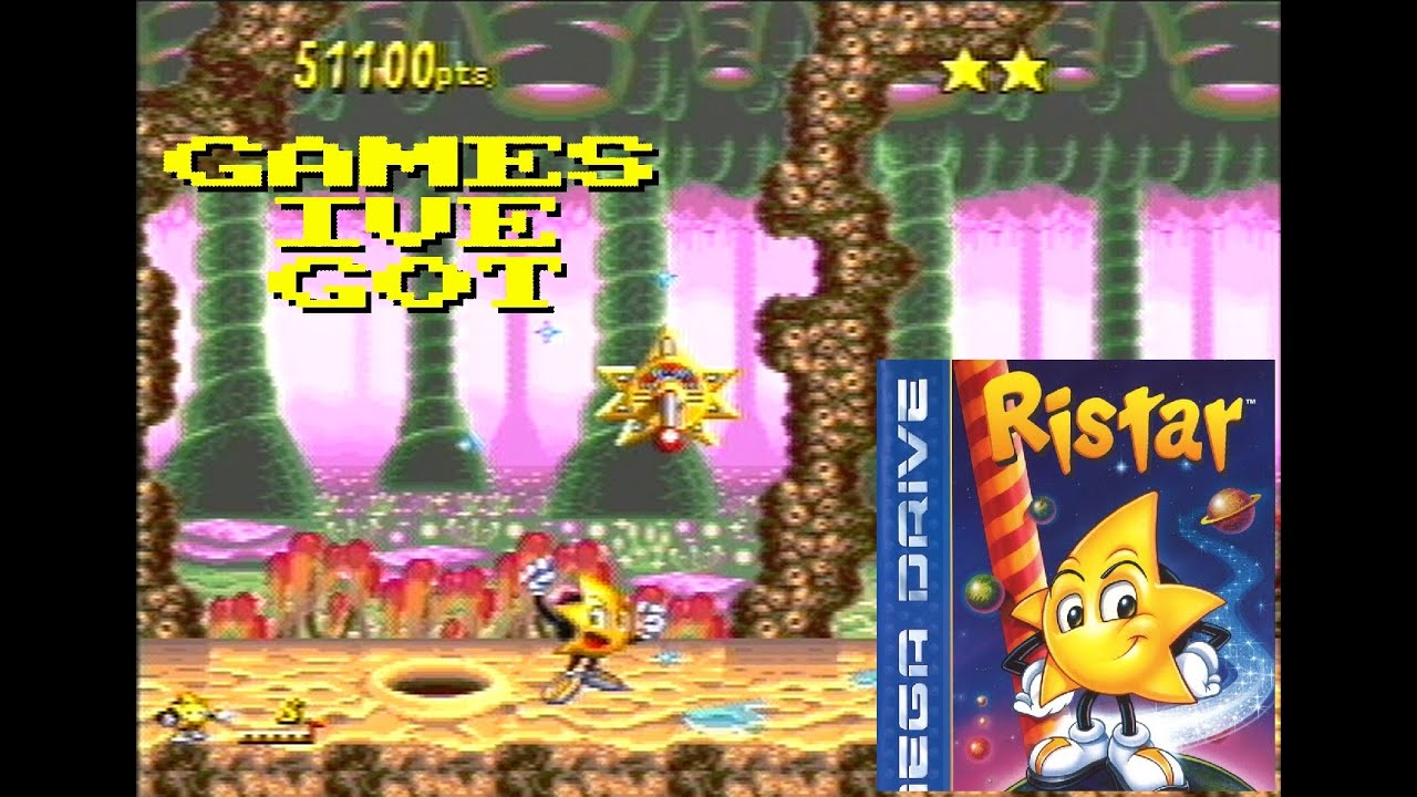 Games I've Got - Ristar - Sega Mega Drive - YouTube
