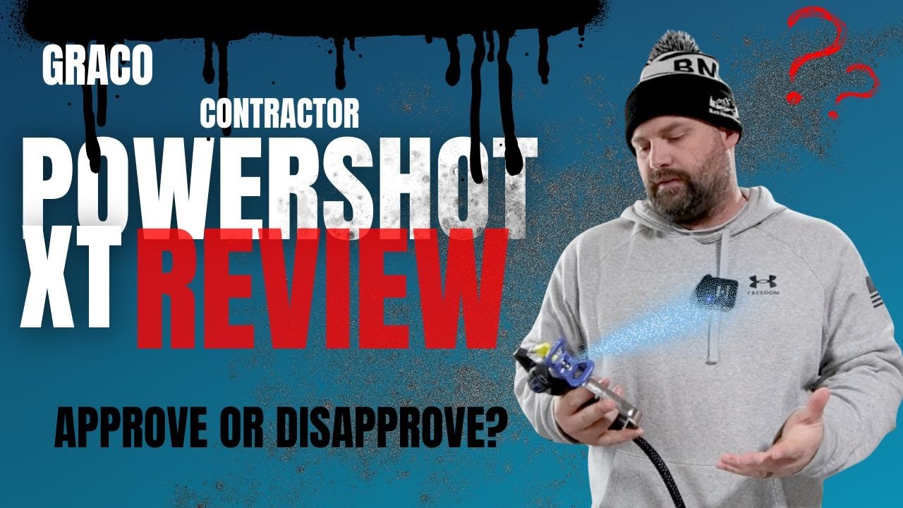 Graco Contractor Powershot XT Review Video - YouTube
