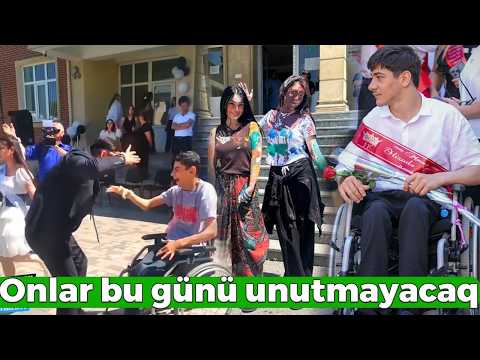 Məktəb direktoru ilə rəqsi onun gününü unudulmaz etdi - Onlar bu günü unutmayacaq