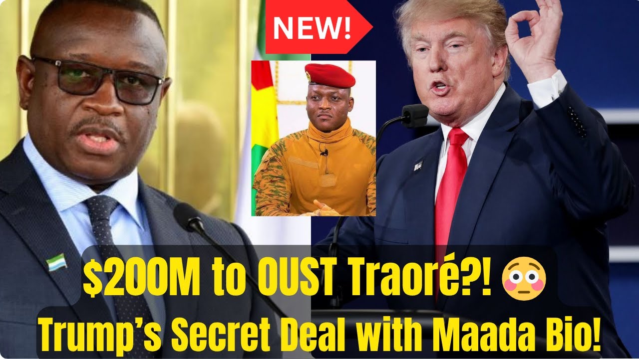 Trump Offered $200 Million to ECOWAS President Maada Bio to Oust ...