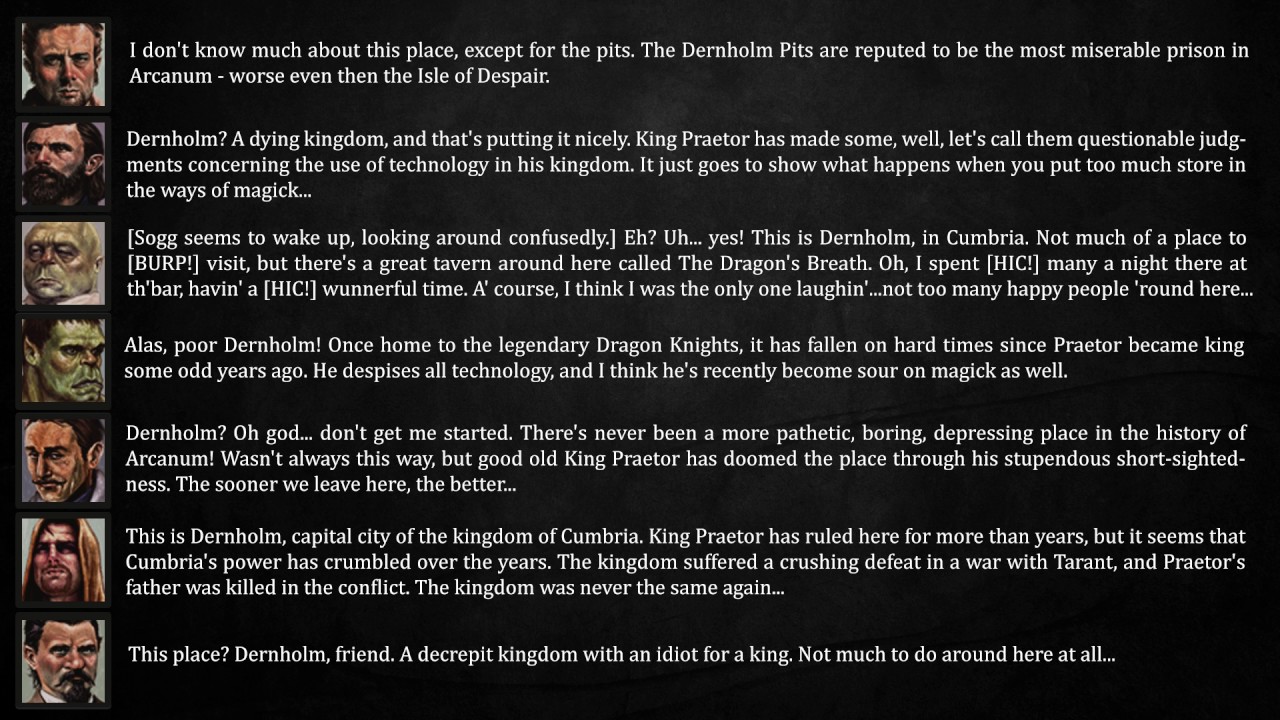 Party comments [Locations] | Arcanum - YouTube