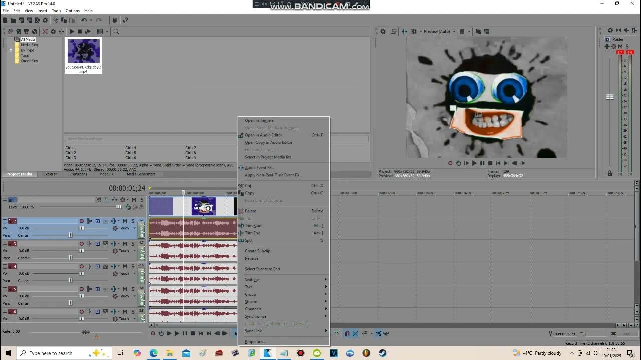 How to make freakzinga's G Major X on VEGAS Pro 14 0 - YouTube