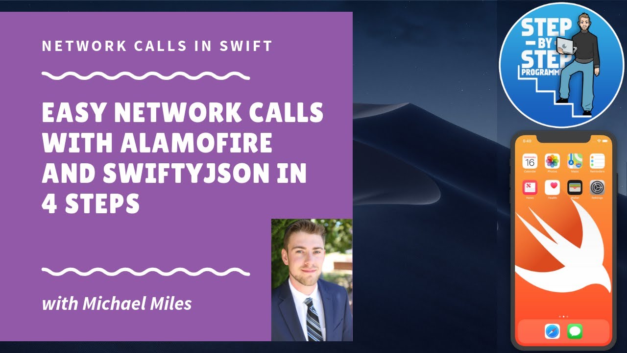 Easy Requests In Swift In 4 Steps Alamofire Swiftyjson Youtube