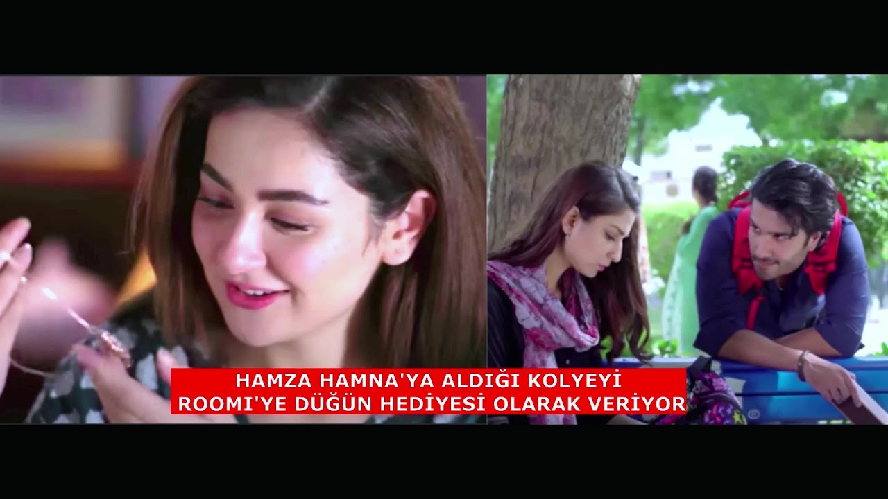 SUSKUN YÜREĞİM'DE HAMZA HAMNA'YA ALDIĞI KOLYEYİ ROOMI'YE DÜĞÜN HEDİYESİ ...