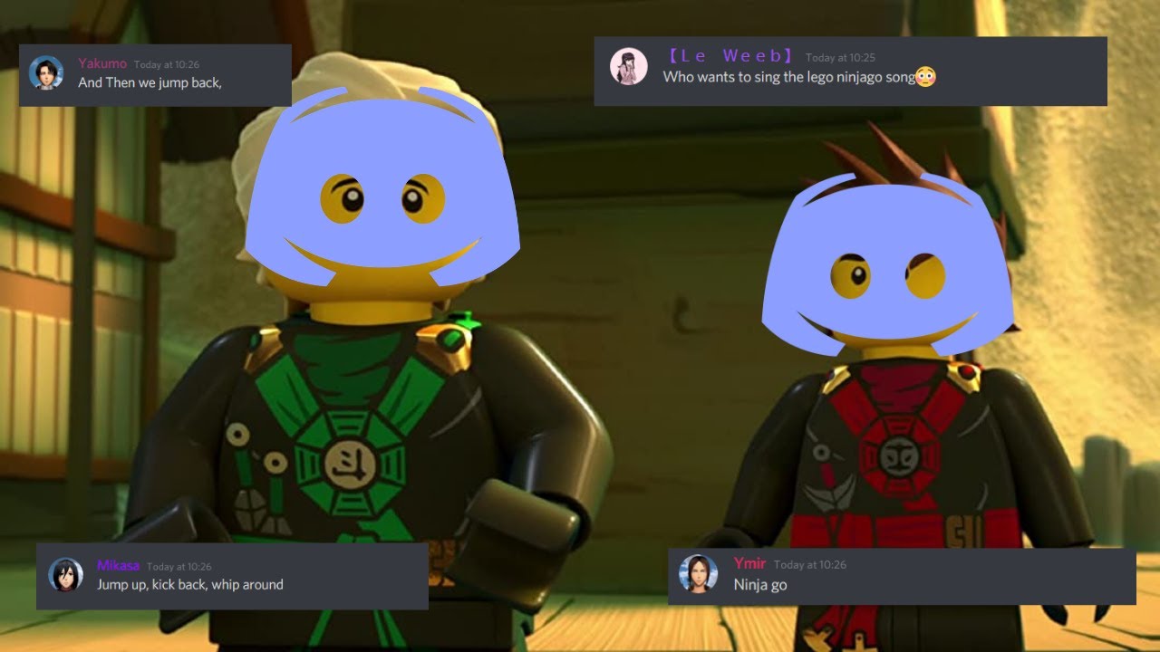 Discord sing The Lego Ninjago Song - YouTube