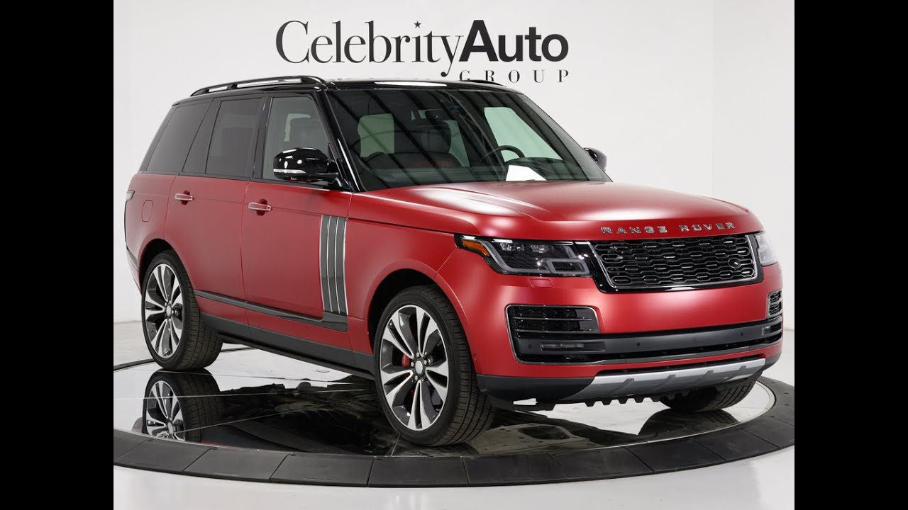 2020 LAND ROVER RANGE ROVER SVAUTOBIOGRAPHY DYNAMIC $187K MSRP ...