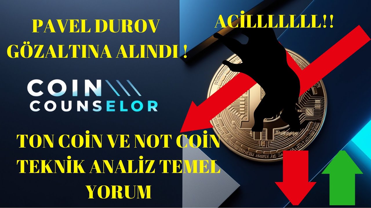 TON COİN , NOT COİN ACİL ANALİZ! - YouTube