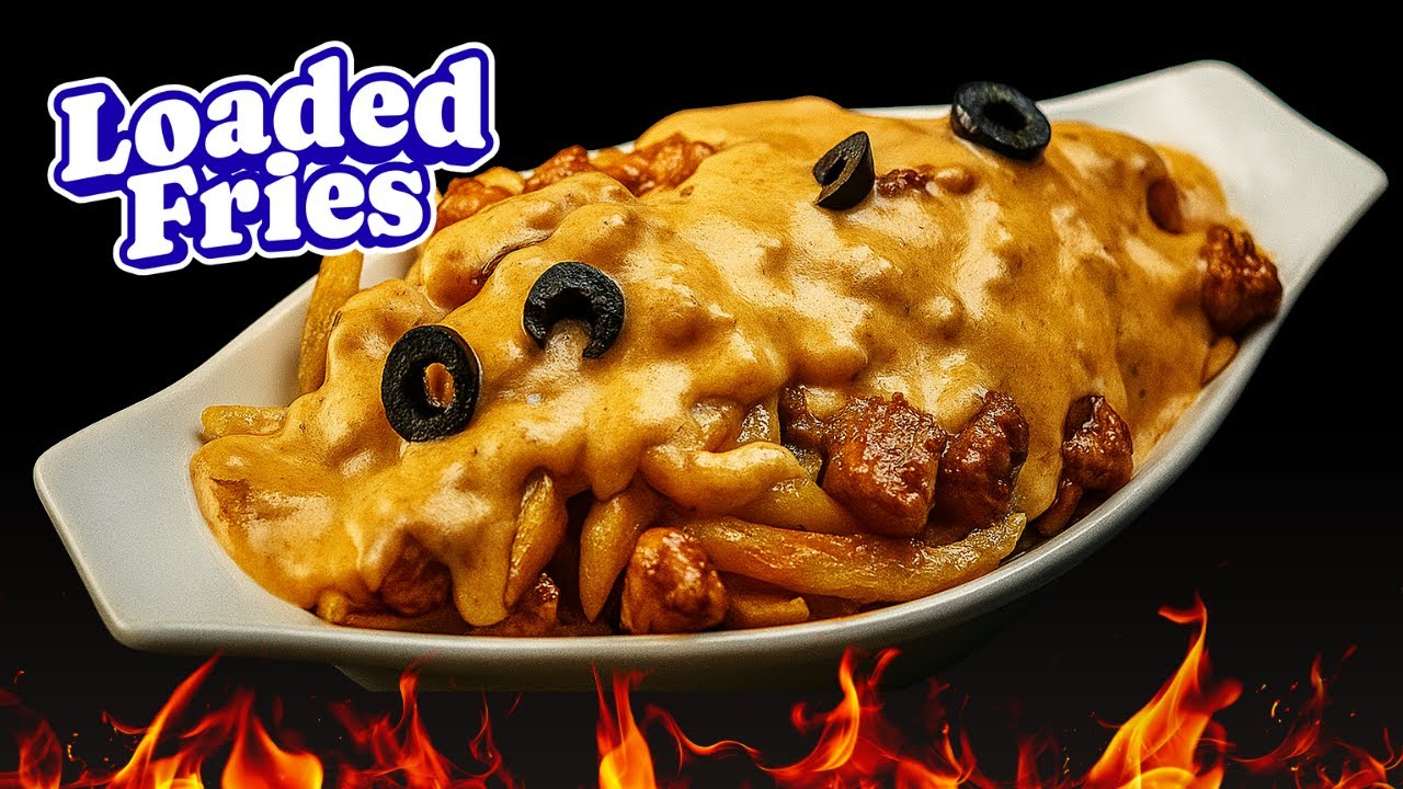 Loaded Fries Recipe 2025 Cheesy, Crispy & Fully Loaded Street Style ...