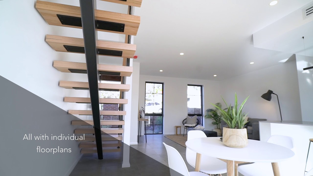 1, 2, 3, 4/18 Carolyn Street, Adamstown Heights - YouTube