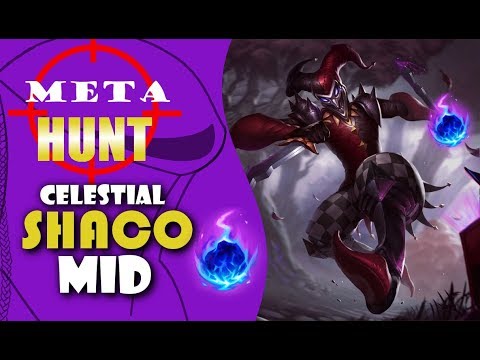 CELESTIAL SHACO MID WITH ARCANE COMET!! - Meta Hunt: League of Legends ...