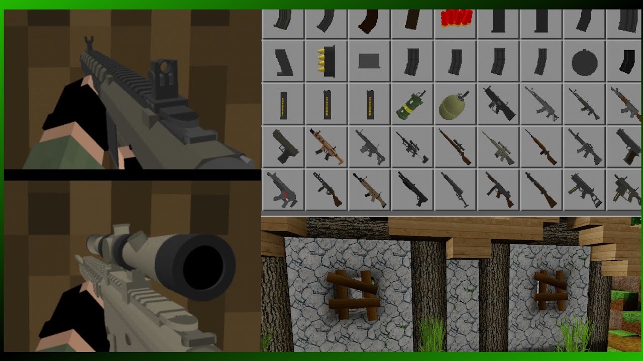 ADDON / MOD DE ARMAS DE FUEGO CON ANIMACIONES 3D MAS BARRICADAS PARA ...