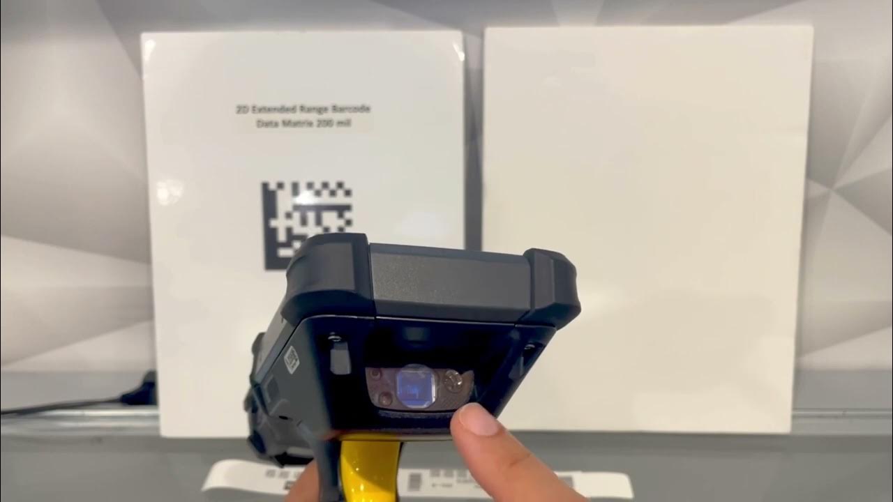 Zebra MC9400 / MC9450 - Scanengine Vergleich - YouTube