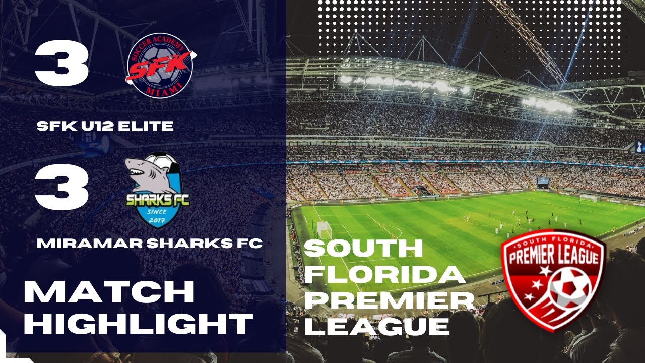 U12 SFK Elite vs Miramar Sharks FC | Epic 3 3 Draw in South Florida Premier League! half 2 - YouTube