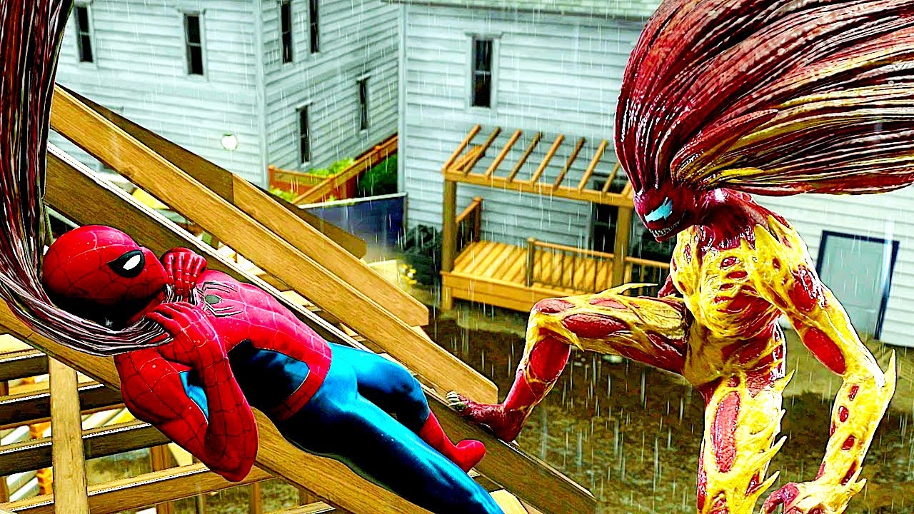 Spider Man 2 Venom Mj Scream Boss Fight Vs Spider Man Scene 2023 Ps5