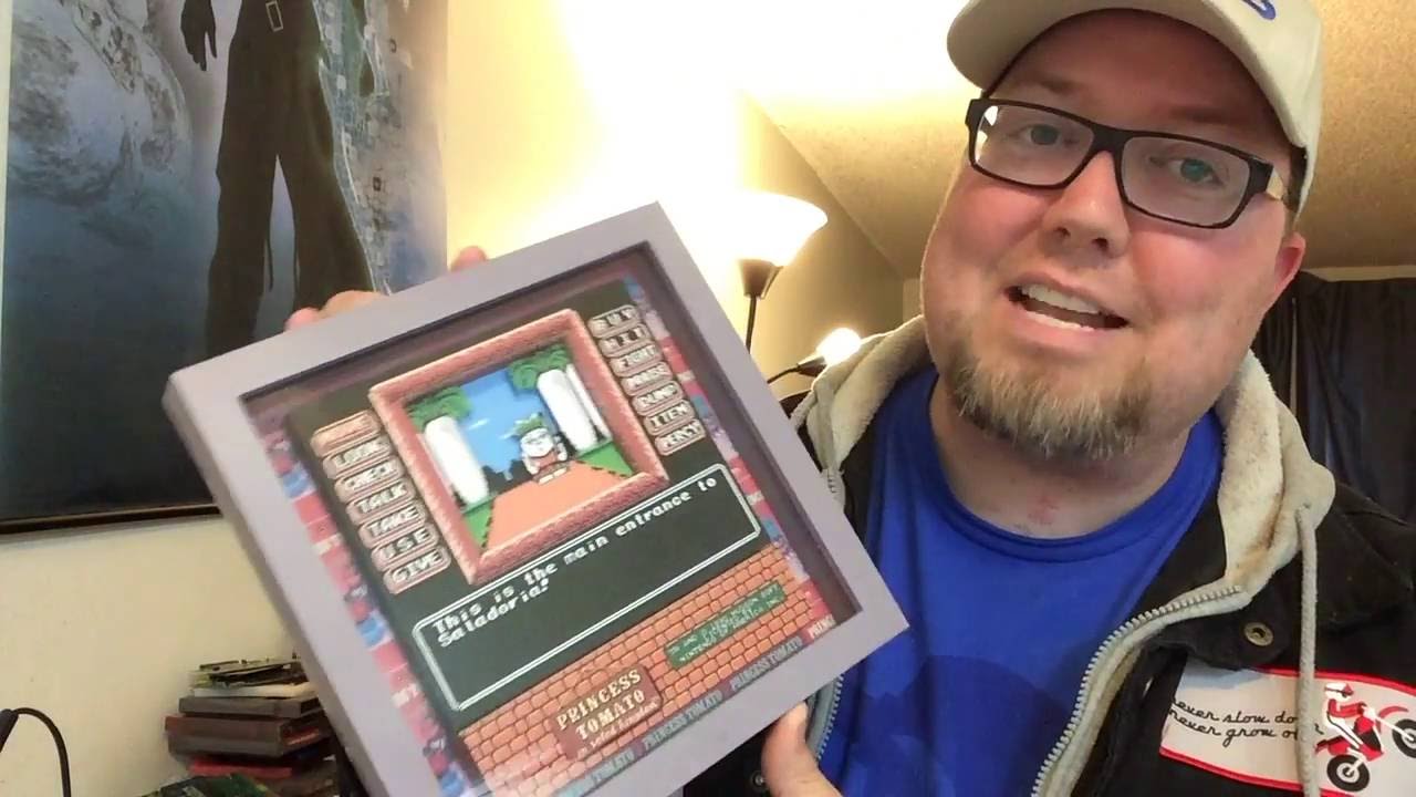 3D Retro Gaming Dioramas from Mark's Memory Bytes - YouTube