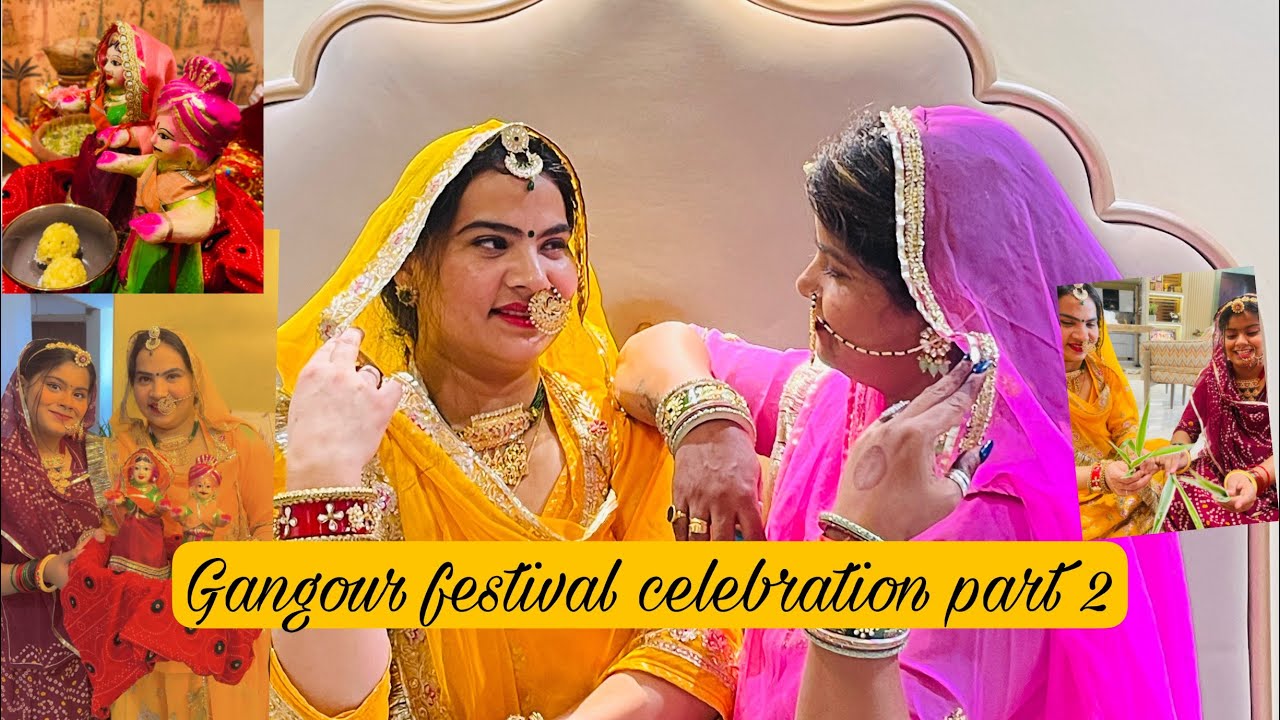 Gangour part 2 #gangour2024 #festival #celebration #vlog video#vlog # ...