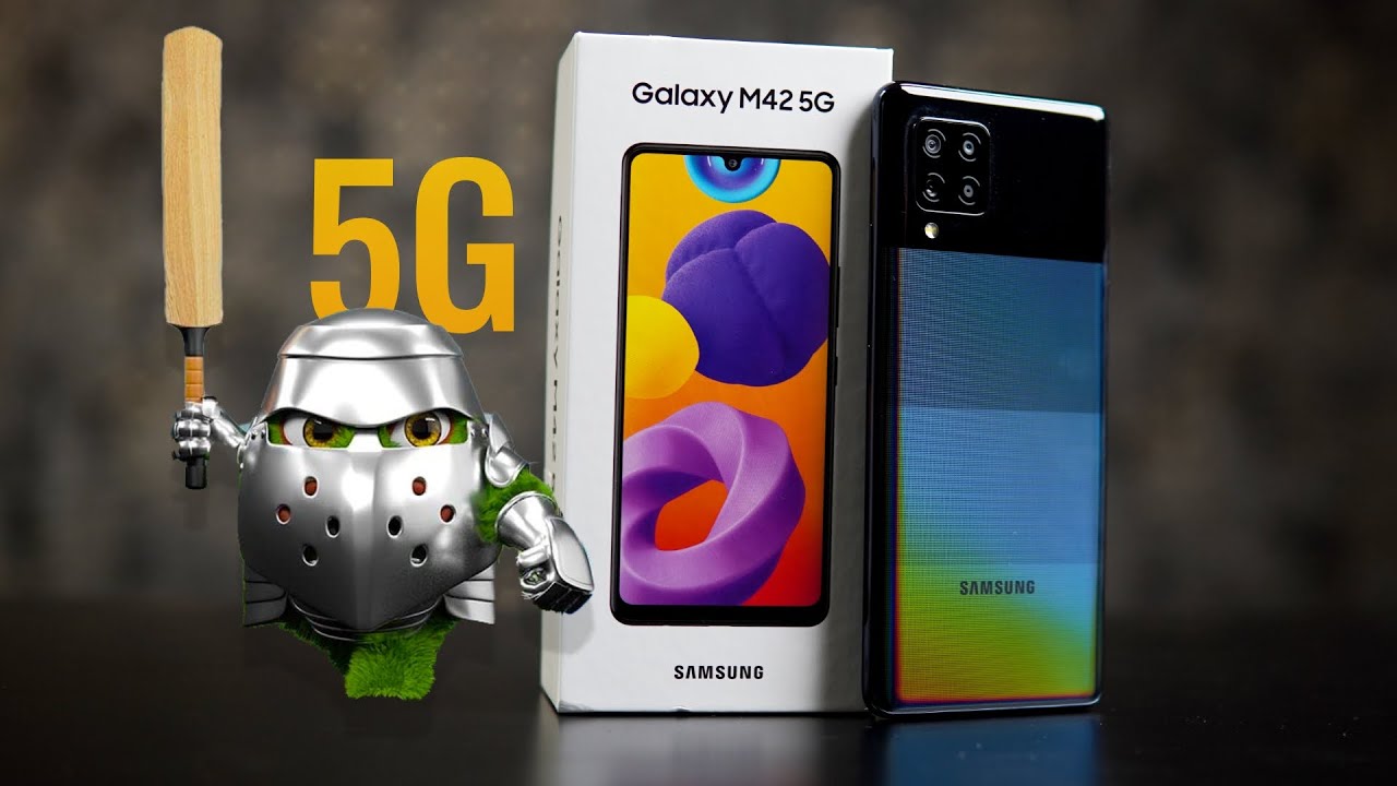 Samsung Galaxy M42 5G Unboxing - First time ever Samsung Pay and Knox ...