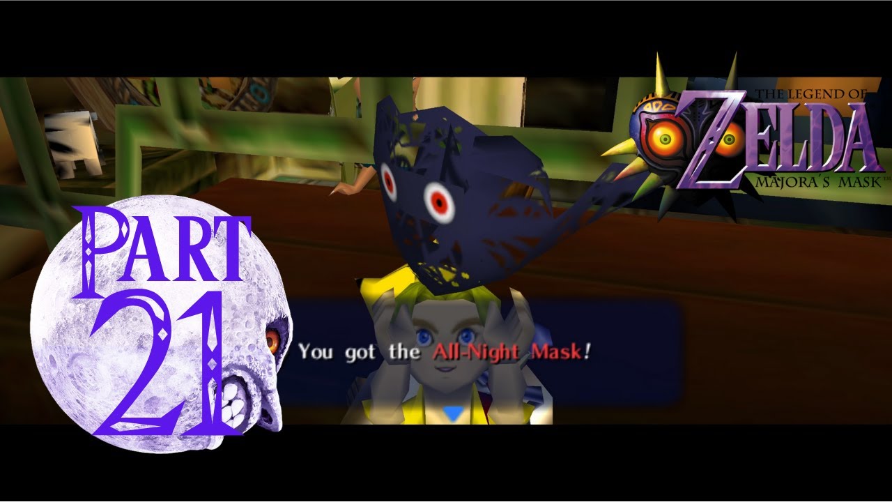 The Legend of Zelda: Majora's Mask - Part 21 - All-Night Mask - YouTube