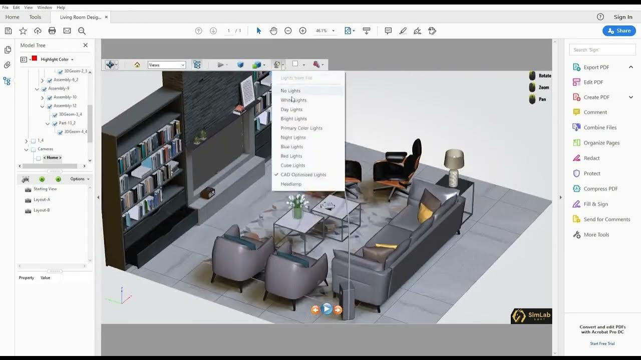 Ep1 Mastering 3D PDF Creation with SimLab Composer : Tutorial Overview - YouTube