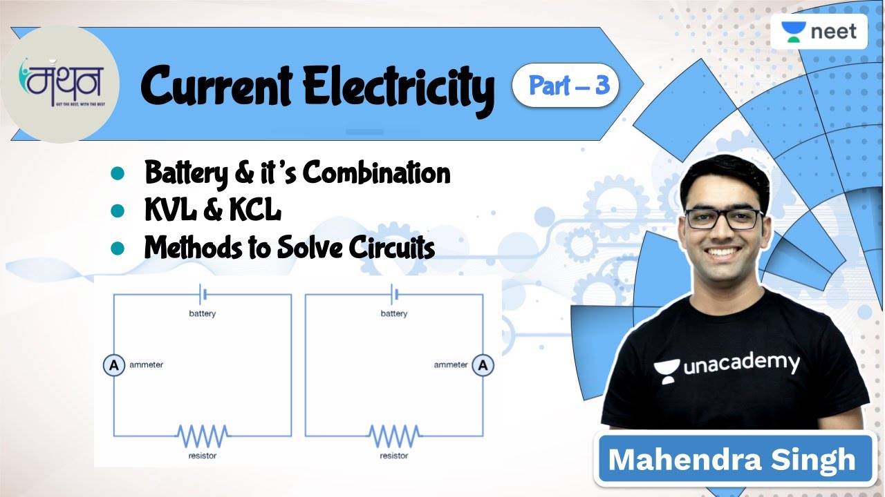 Battery & it’s Combination, KVL & KCL, Methods to Solve Circuits ...
