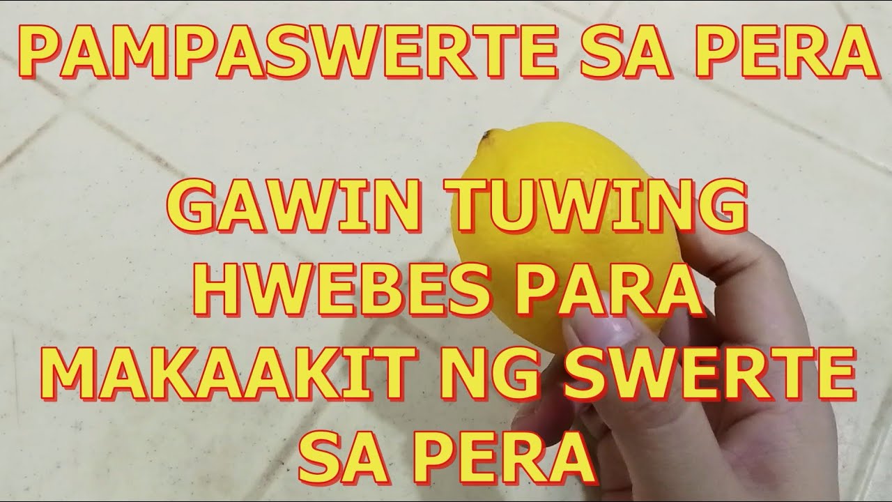 PAMPASWERTE SA PERA || GAWIN ITO TUWONG HUWEBES PARA MAKAPAG-AKIT NG ...