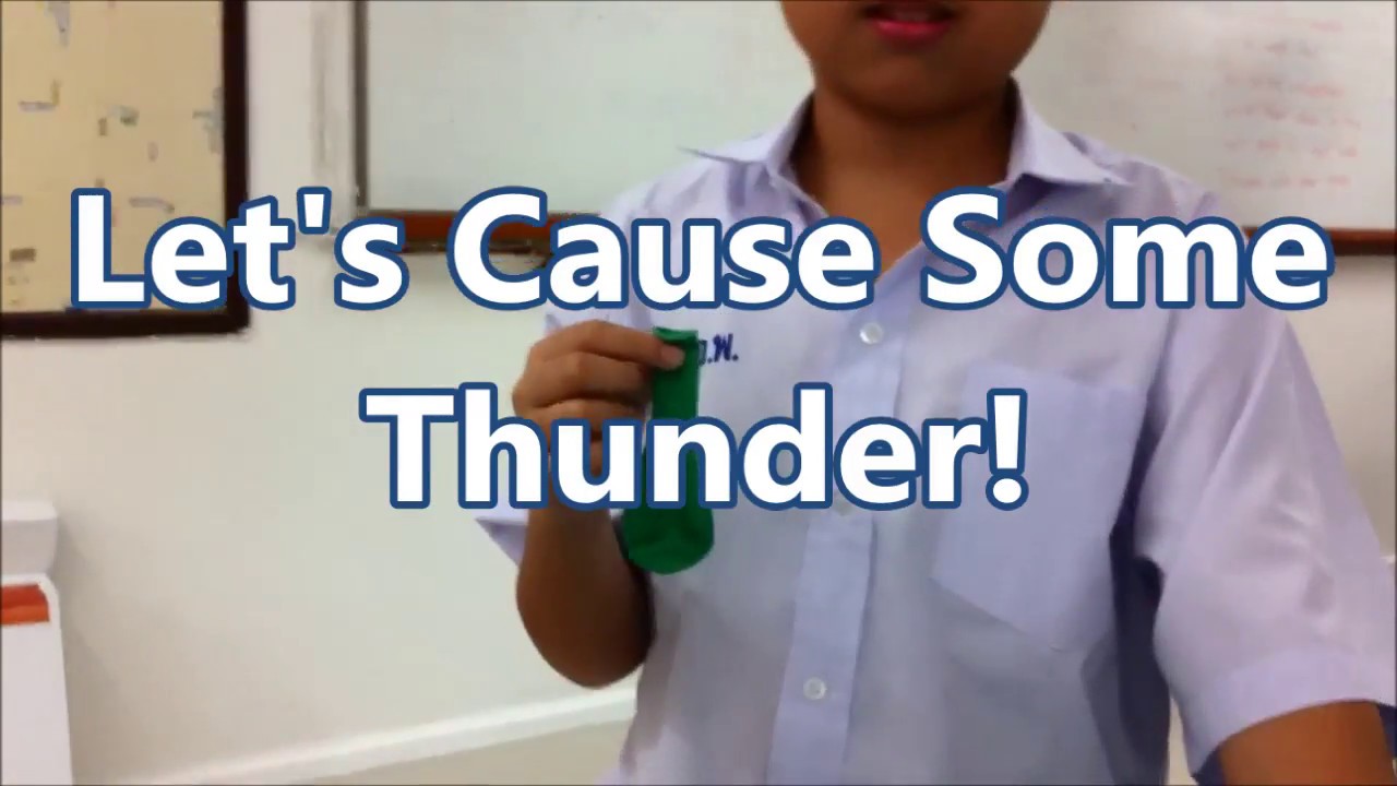 Let's Cause Some Thunder! I Lab Experiment I Flip Learning I Science ...