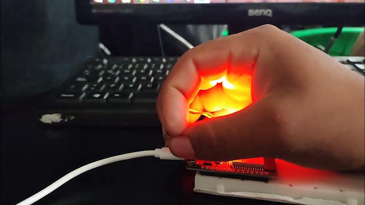 led fire effect - YouTube