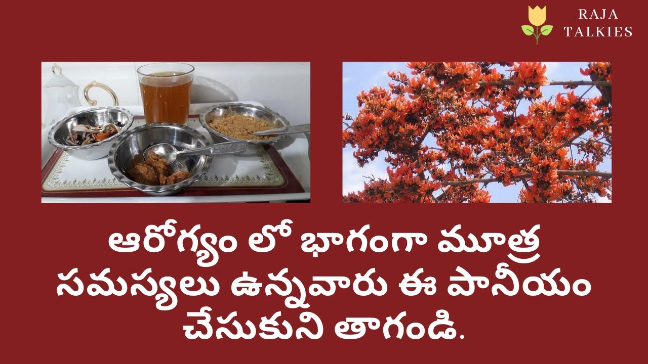 Gogi Puvvu Juice / Moduga Flowers Juice / Palash Flowers Juice - YouTube