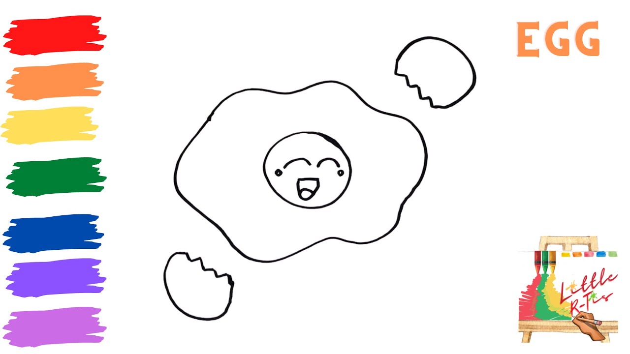 How to Draw an Egg | Quick and Easy Drawing Tutorial - YouTube