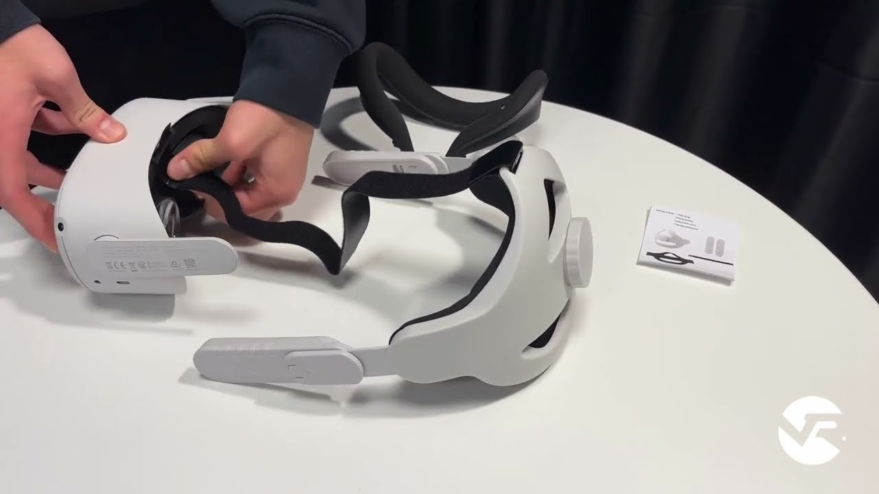 VR ACCESSORY - COMFORT ELITE STRAP for Oculus Quest 2 presented by Vortex Virtual Reality® - YouTube