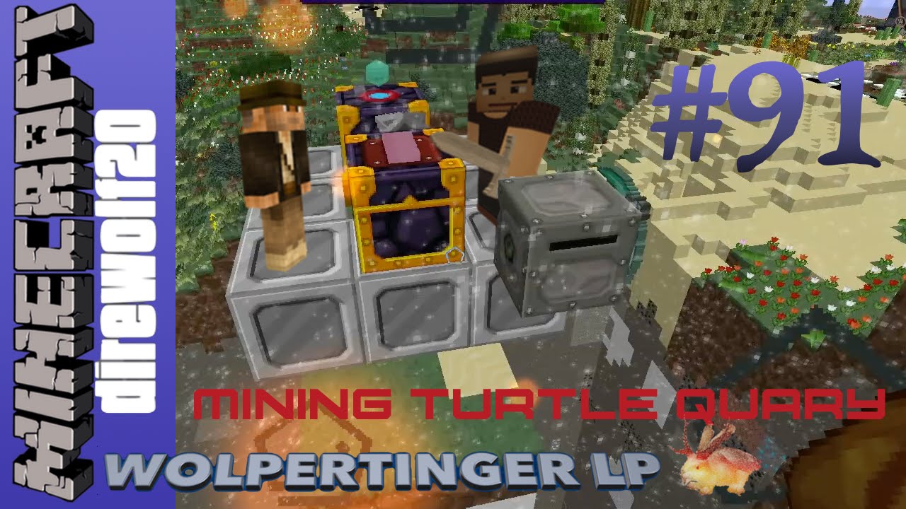 Michis Mining Turtle Quarry | Let´s Play Together | Minecraft DW20 #091 ...