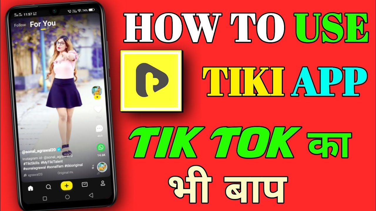 How to use Tiki app | tiki app se paise kaise kamaye | Tiki VS Tik Tok ...