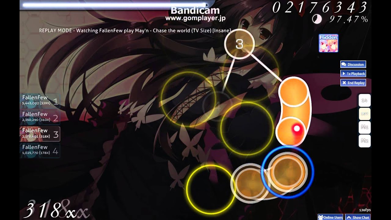 Osu! Accel World Opening - Hidden Mod - YouTube