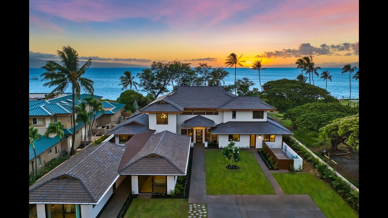 10 Kai Ala Dr.- Ka'anapali Beachfront Estate - YouTube