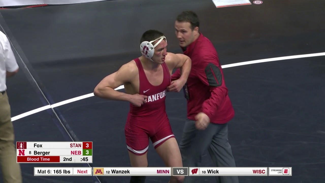 2018 NCAA Wrestling 157lbs: Tyler Berger (Nebraska) dec Paul Fox ...