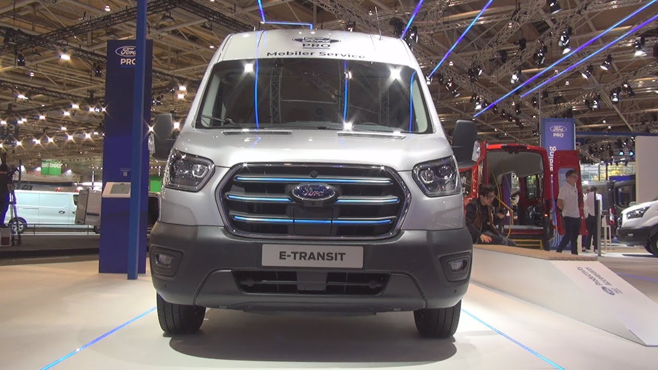 Ford E-Transit LKW Trend 350 L3 Panel Van (2023) Exterior and Interior ...