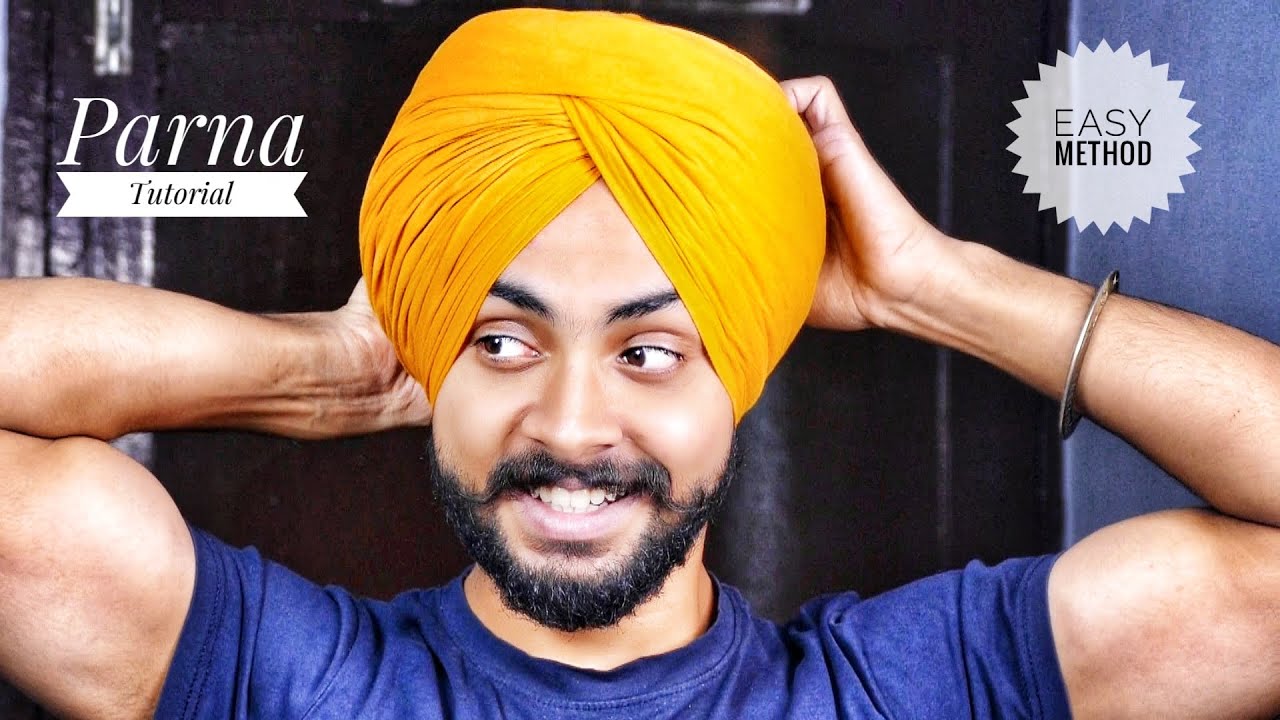 Wattan Wala Parna | How to tie parna | Parna Tutorial - YouTube